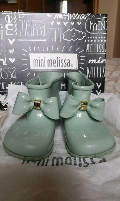 Сапоги резиновые mini melissa