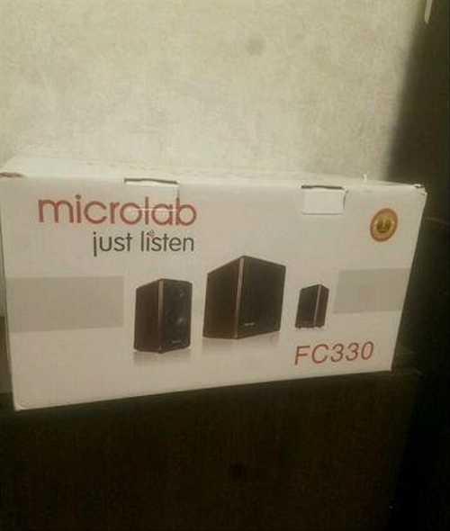 Колонки microlab fc 330 новые