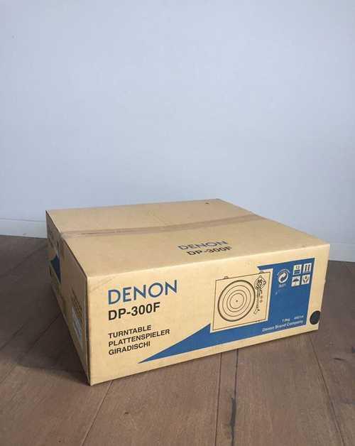 Виниловый проигрыватель denon dp300f