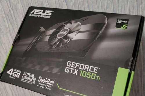 Видеокарта asus GTX 1050 ti 4GB как новая