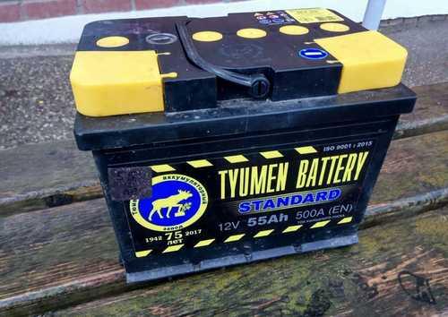 Автомобильный аккумулятор Tyumen Battery Standard