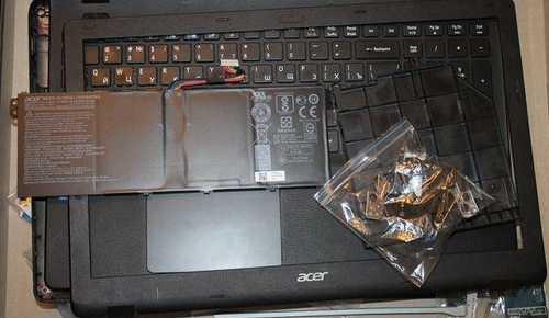Ноутбук Acer Extensa 2519 (N15W4) в разборе