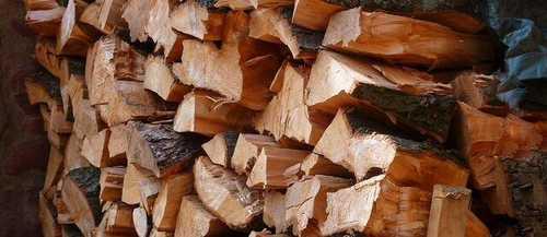 Доставим колотые дрова (берёза, дуб, смешанные)
