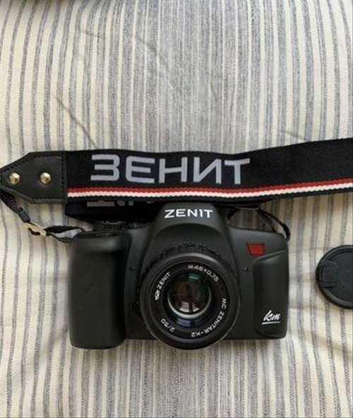 Плёночный фотоаппарат Зенит км новый
