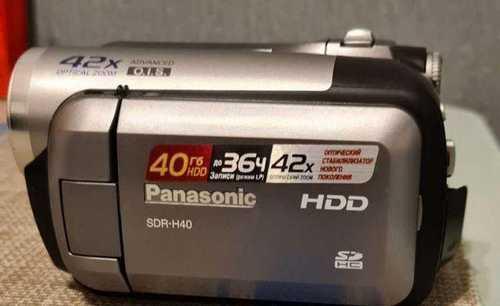Видеокамера Panasonic sdr-h40