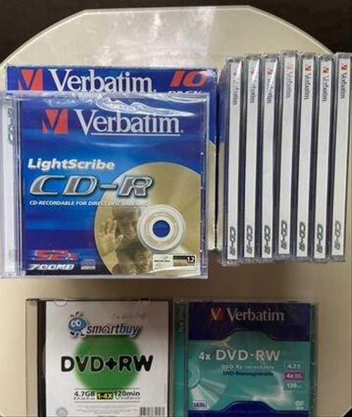 CD, DVD, MD