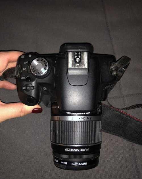 Canon EOS 500D и два объектива и куча всего