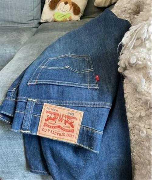 Джинсы levis 504 винтажный цвет