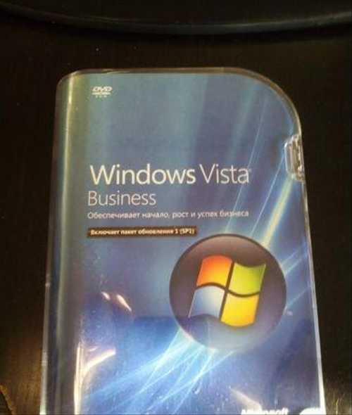 Windows vista business sp1 32-bit russian лицензия