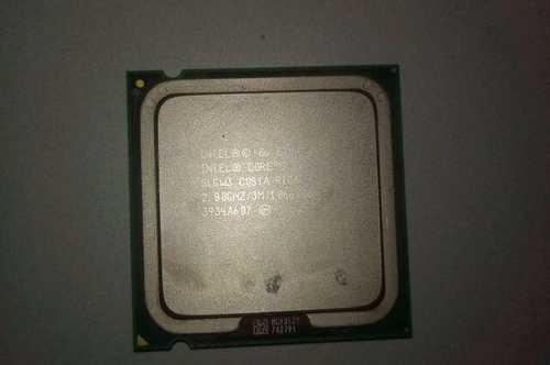 Процессор Intel core 2 duo