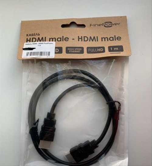Hdmi кабель 1м