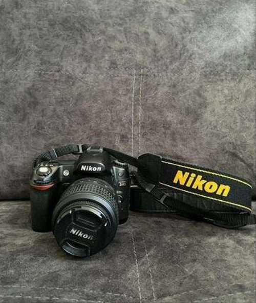 Зеркальный фотоаппарат nikon d80 kit
