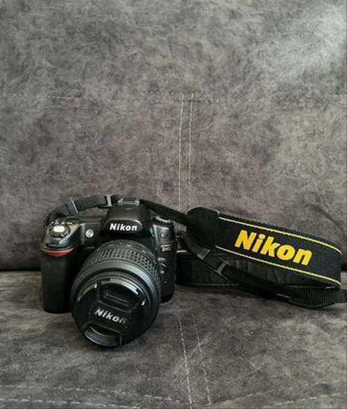 Зеркальный фотоаппарат nikon d80 kit