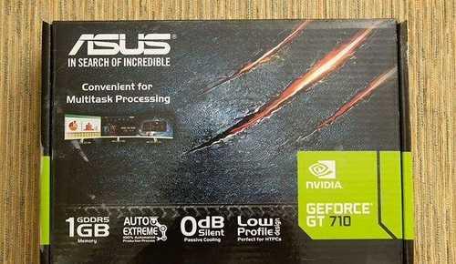 Видеокарта asus GeForce GT 710 1GB Silent