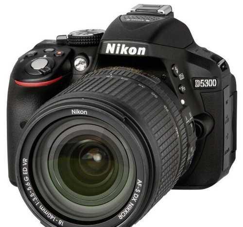Nikon d5300 kit 18-140mm новый в упаковке