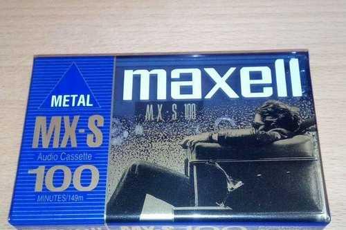 Аудиокассета maxell MX-S 100 metal