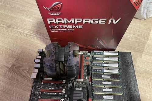 Связка Asus Rampage IV Extreme/Xeon E5-2697/32Gb