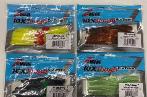 Силиконовые приманки Zman Minnow Z