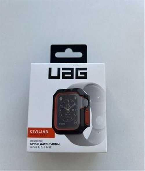 Новый чехол UAG Civilian Apple Watch 40mm