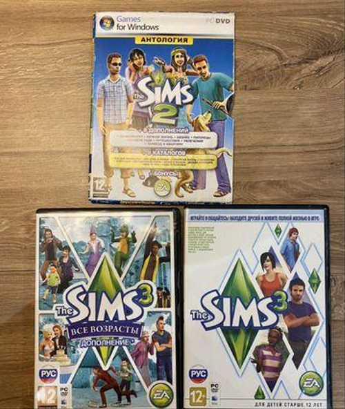 Sims 2 антология Sims 3