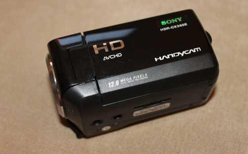 Sony digital cam hdr-cx360e новая