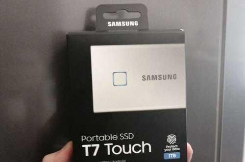 Внешний диск SSD samsung T7 Touch MU-PC1T0S/WW, 1т