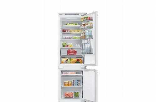 Новый встраиваемый холодильник комби Samsung