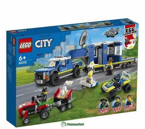 Конструктор lego city Полицейский мобильный