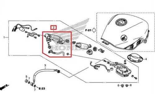 Топливный фильтр Honda VFR1200XD