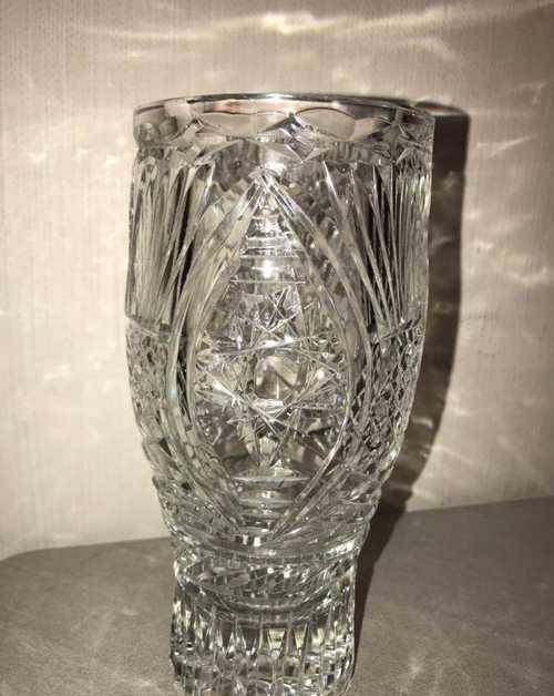 Ваза хрустальная винтажная