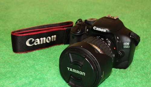 Зеркалка Canon 550D