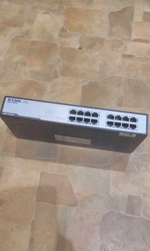 Коммутатор свитч dlink DGS-1016D