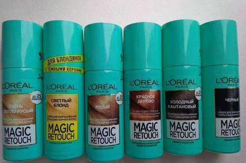 Loreal Magic Retouch спрей для закрашивания корней