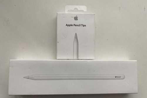 Стилус Apple Pencil (2-го поколения) + Tips