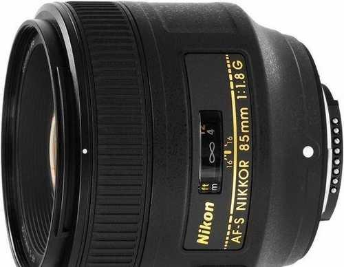 Nikon AF-S nikkor 85mm f/1.8G новый