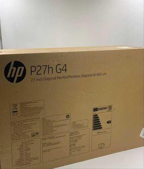 27" Монитор HP P27h G4 (7VH95AA), 1920x1080, IPS Москва | Комьютерные ...
