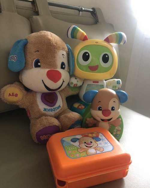 Fisher Price три игрушки