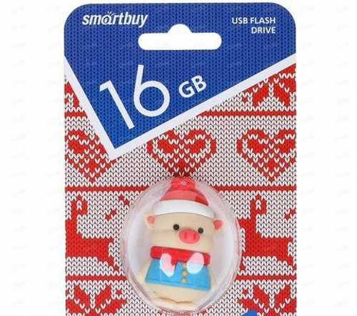 USB флэш-диск Smartbuy 16GB NY series Happy Pig 3D