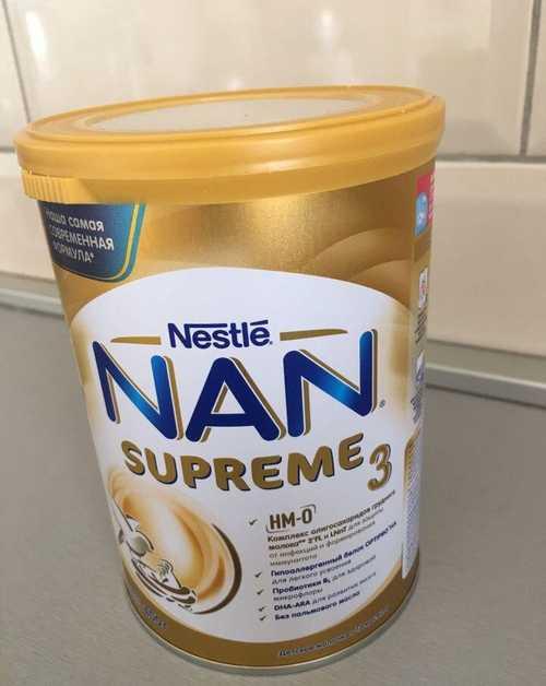 Молочко nan supreme 3