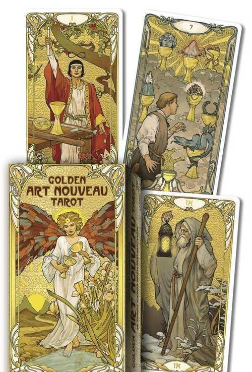Золотое Таро Арт-Нуво Golden Art Nouveau Tarot