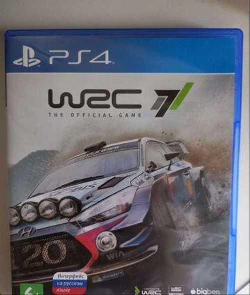 WRC 7 игры для ps 4