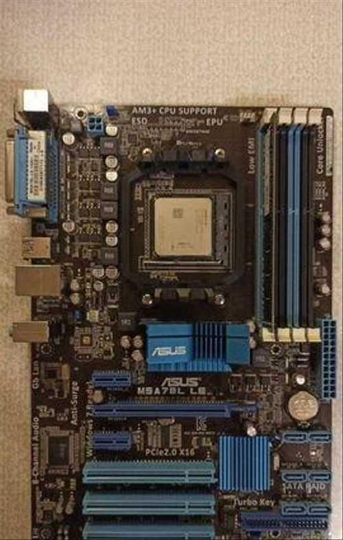 Связка FX 4300 + Asus M5A78L LE + 8Gb AMD