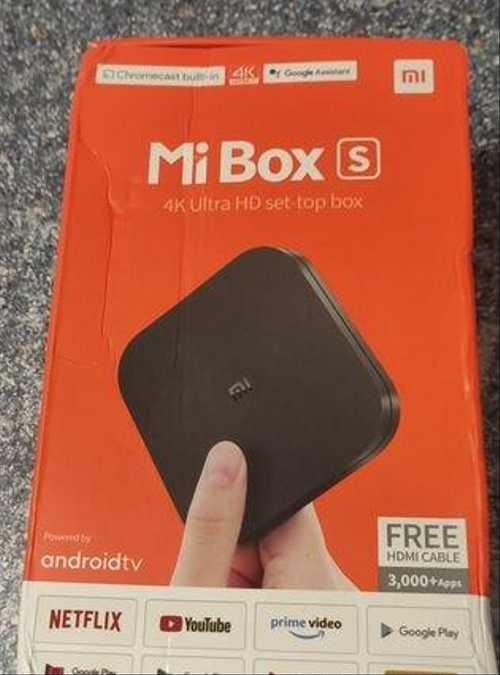 Новая тв приставка Xiaomi mi tv box s