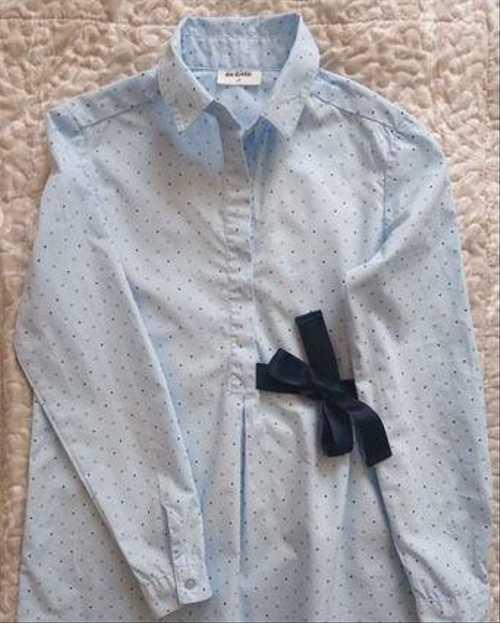 Блуза школьная для девочки р.140