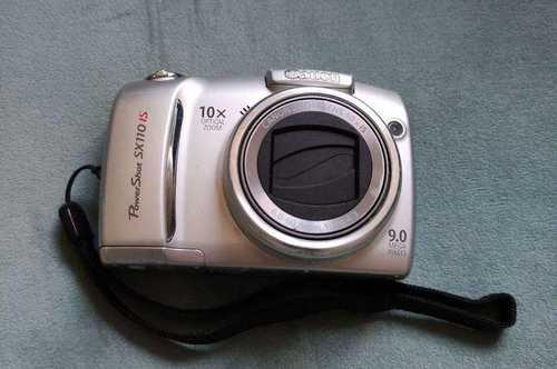 Компактный фотоаппарат Canon PowerShot SX110 IS
