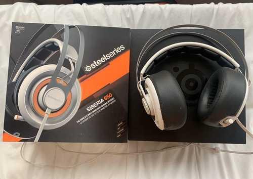 Наушники Steelseries Siberia 650 white