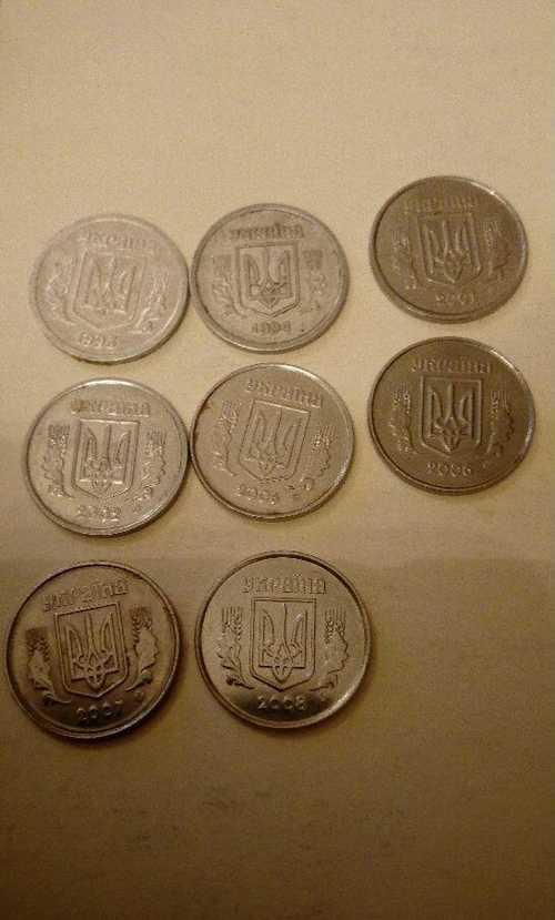 Монеты Украины. 2 копейки почти погодовка