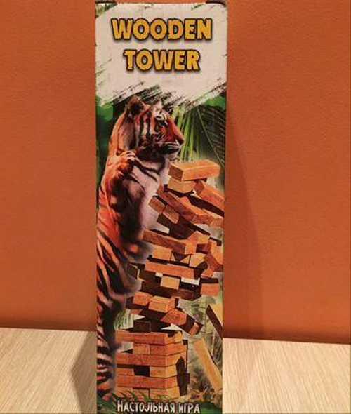 Настольная игра wooden tower новая