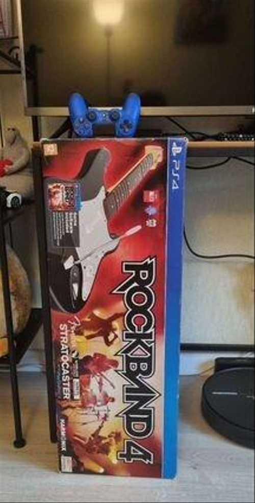 Rockband 4 ps4 игра+гитара