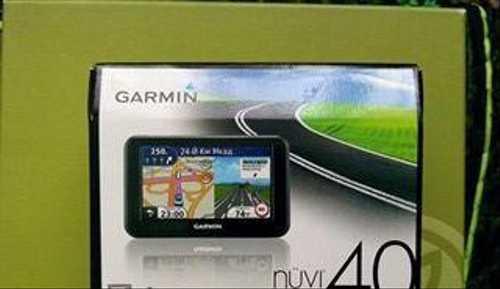Навигатор Garmin nuvi 40